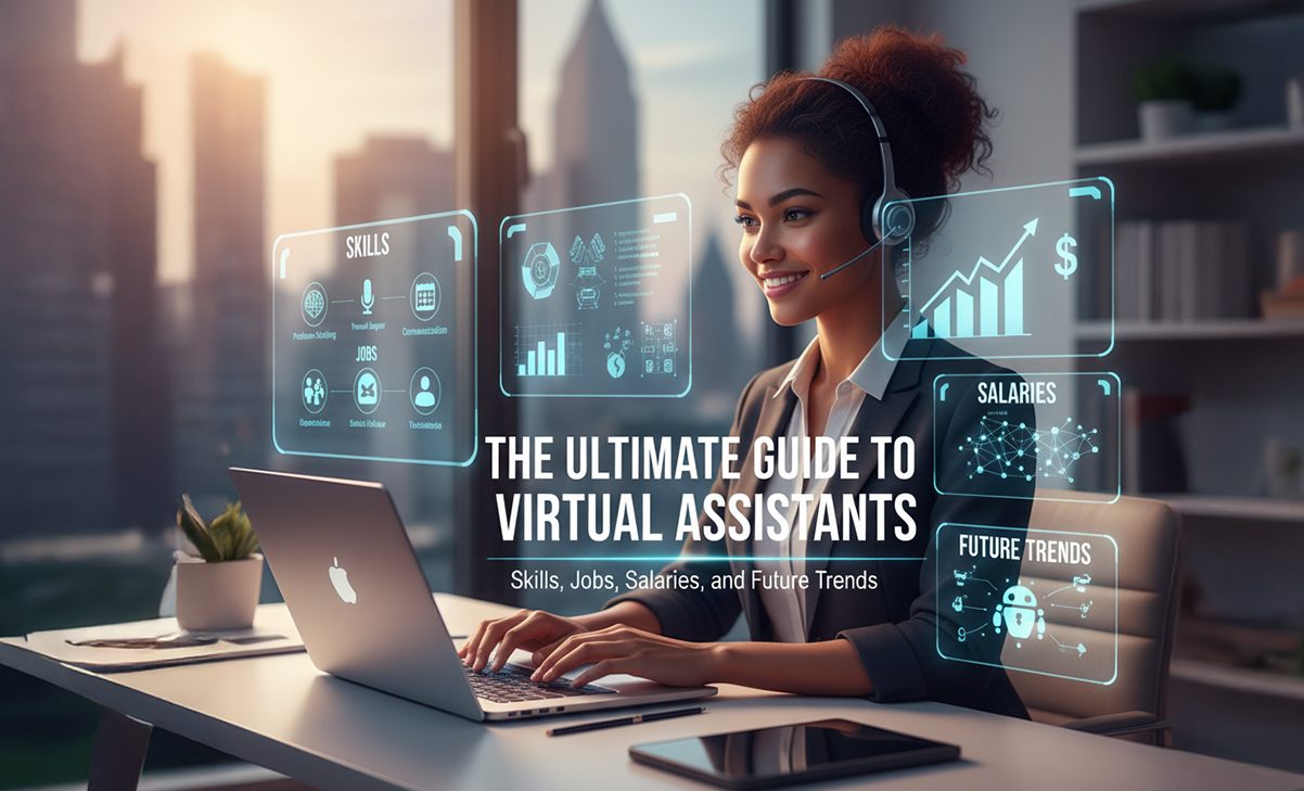 Virtual Assistants Guide: Skills, Jobs, Salaries & Future Trends